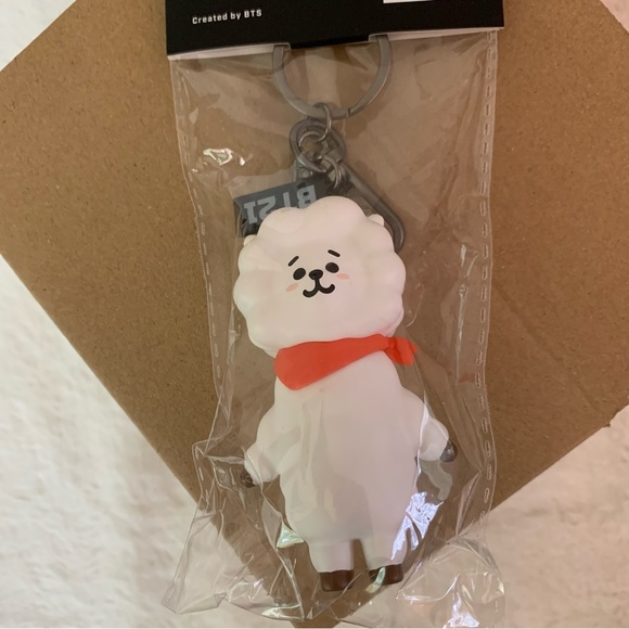 bt21 | Accessories | Official Bt2 Rj Figure Key Ring Jin | Poshmark